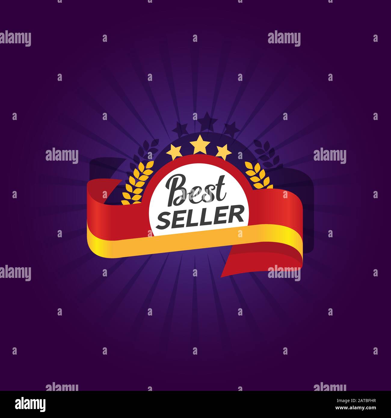3d best seller badge Stock Vector Images - Alamy