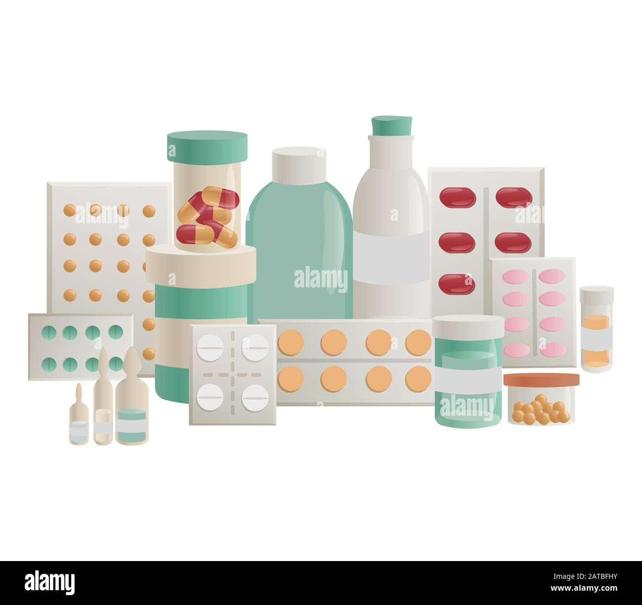 Set of medications hi-res stock photography and images - Alamy