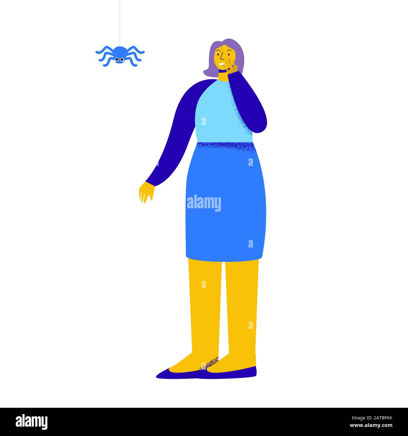 The crying spider Stock Vector Images - Alamy