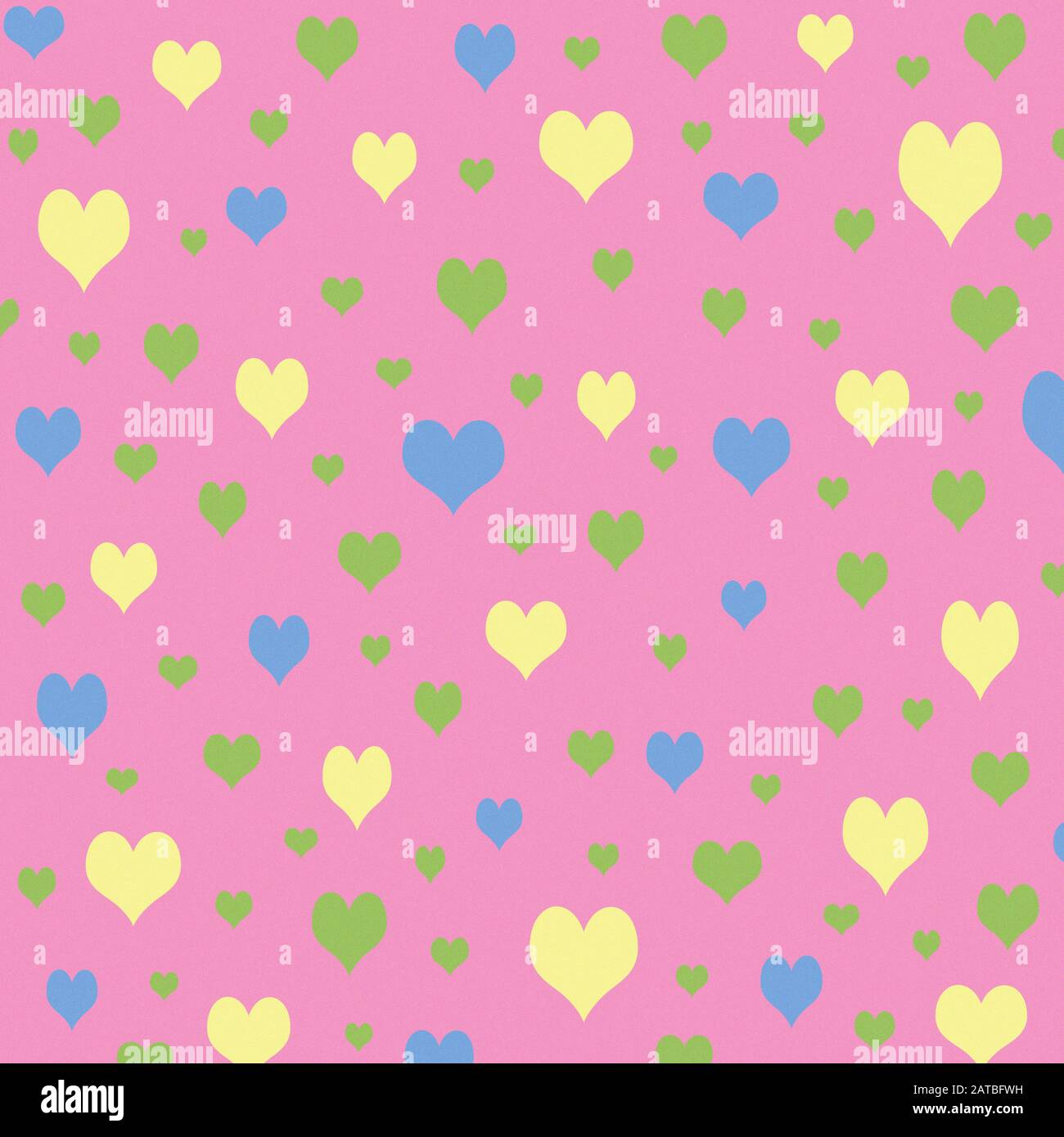 Colorful heart shapes Stock Photo - Alamy