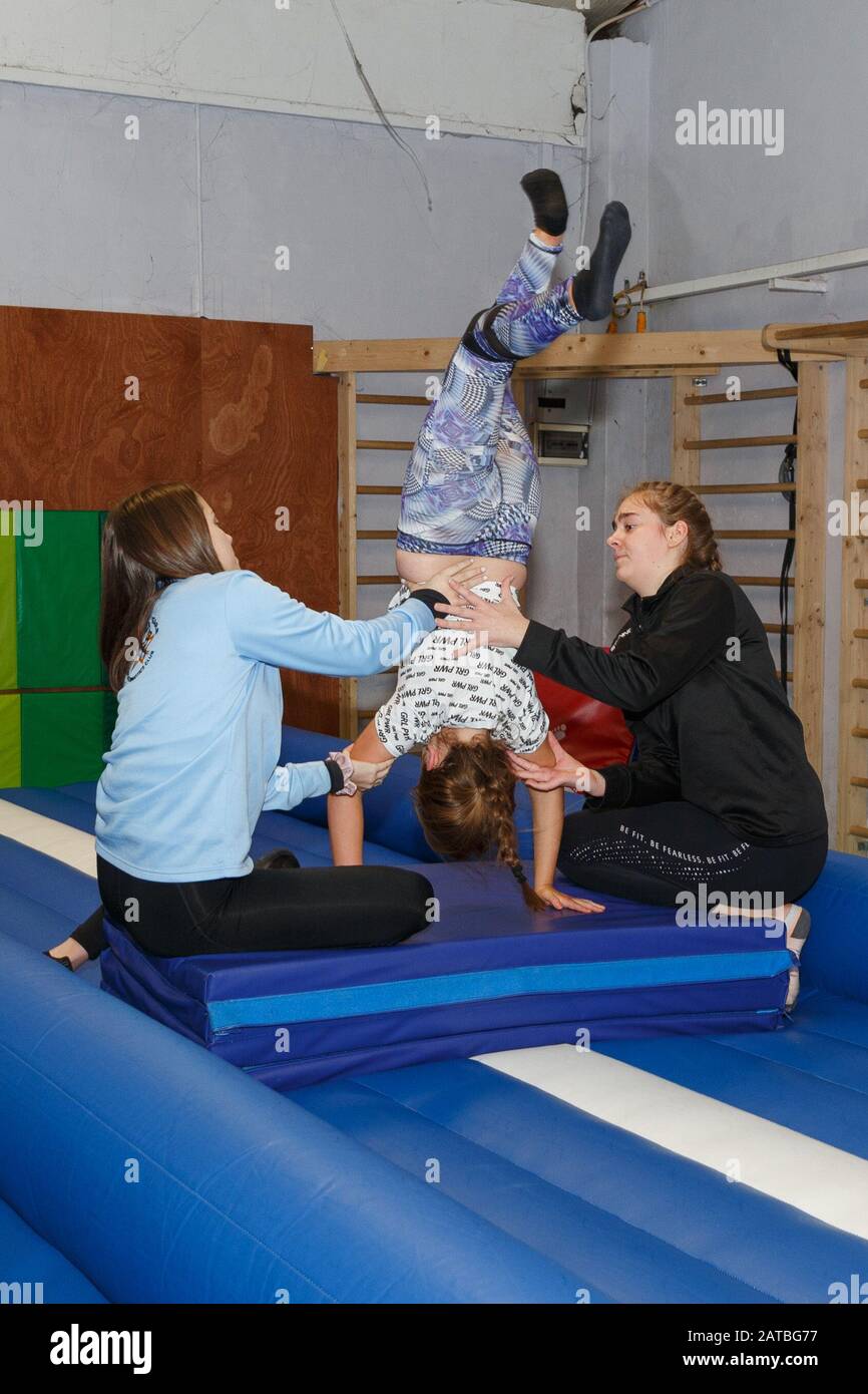 Cork, Ireland. 1st Feb, 2020. Muin Preschool and Surstar Stage School ...