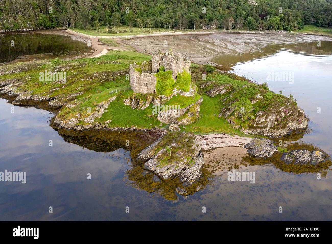 Loch moidart aerial hi-res stock photography and images - Alamy
