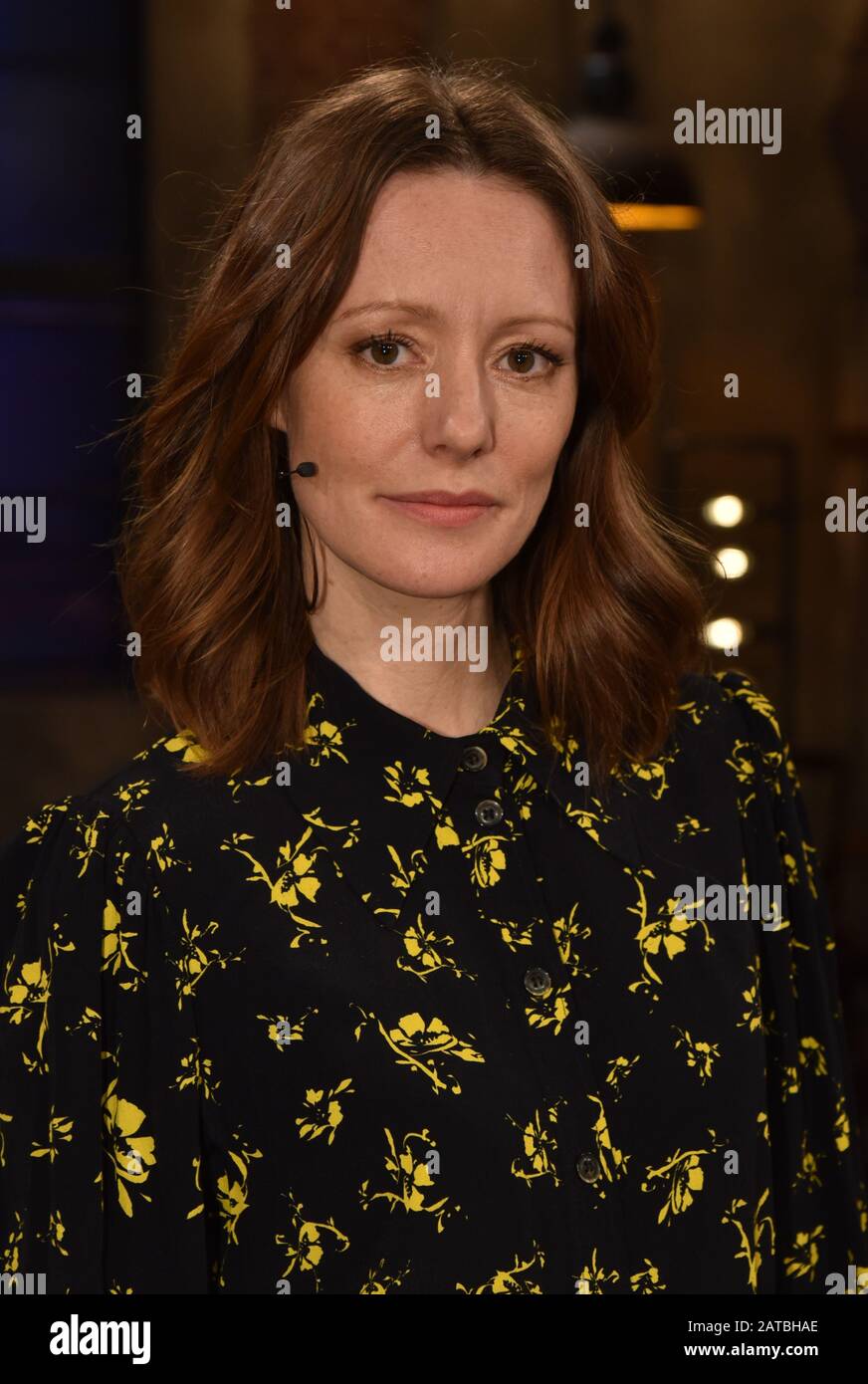 Cologne, Germany. 31st Jan, 2020. Lavinia Wilson, actress, guest on the ...