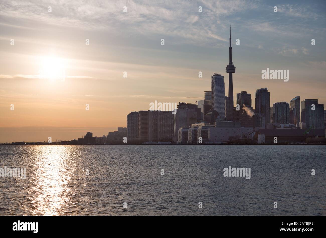 Pastel sunset skyline hi-res stock photography and images - Alamy