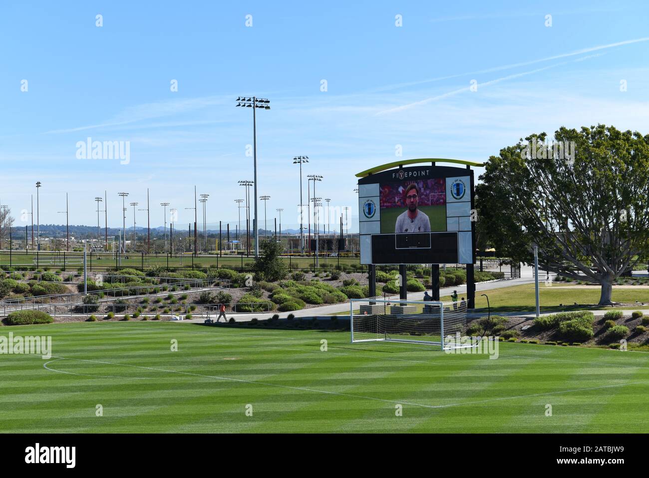 Soccer stadium hi-res stock photography and images - Alamy