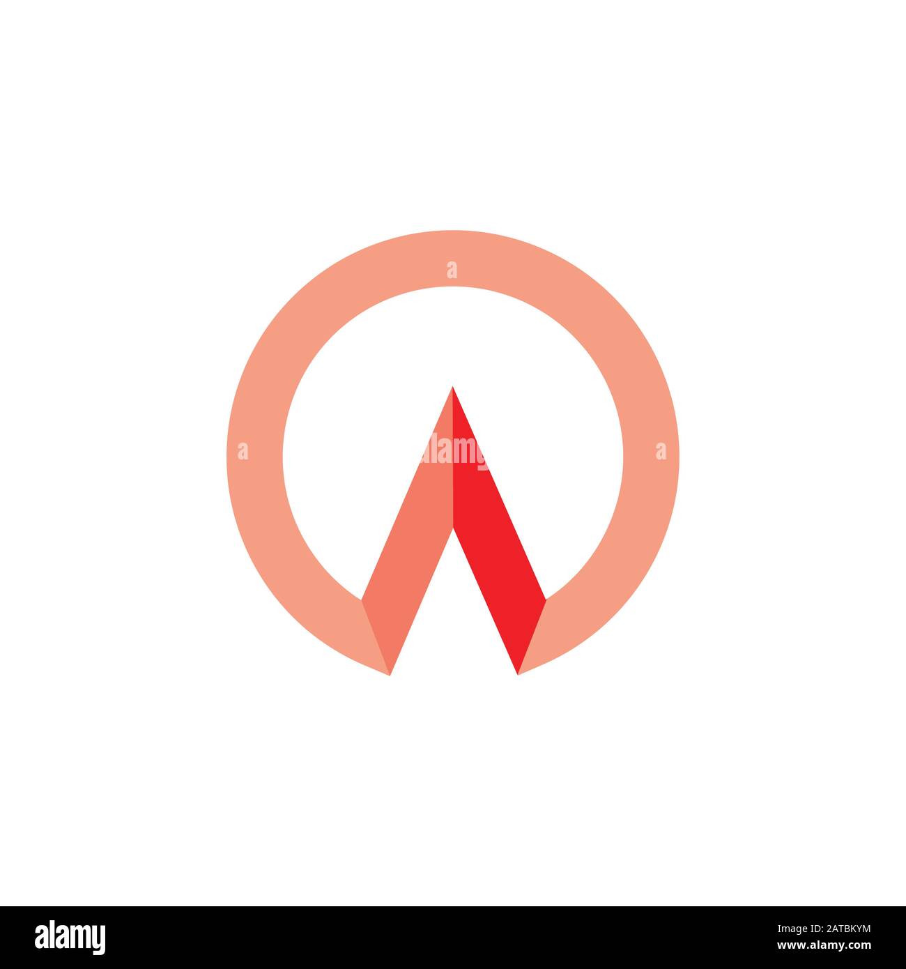 O arrow Stock Vector Images - Alamy