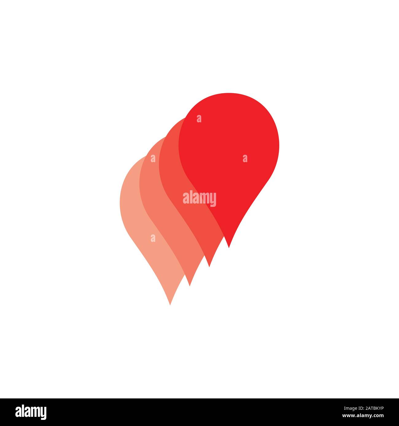 gradient motion objects logo vector Stock Vector Image & Art - Alamy