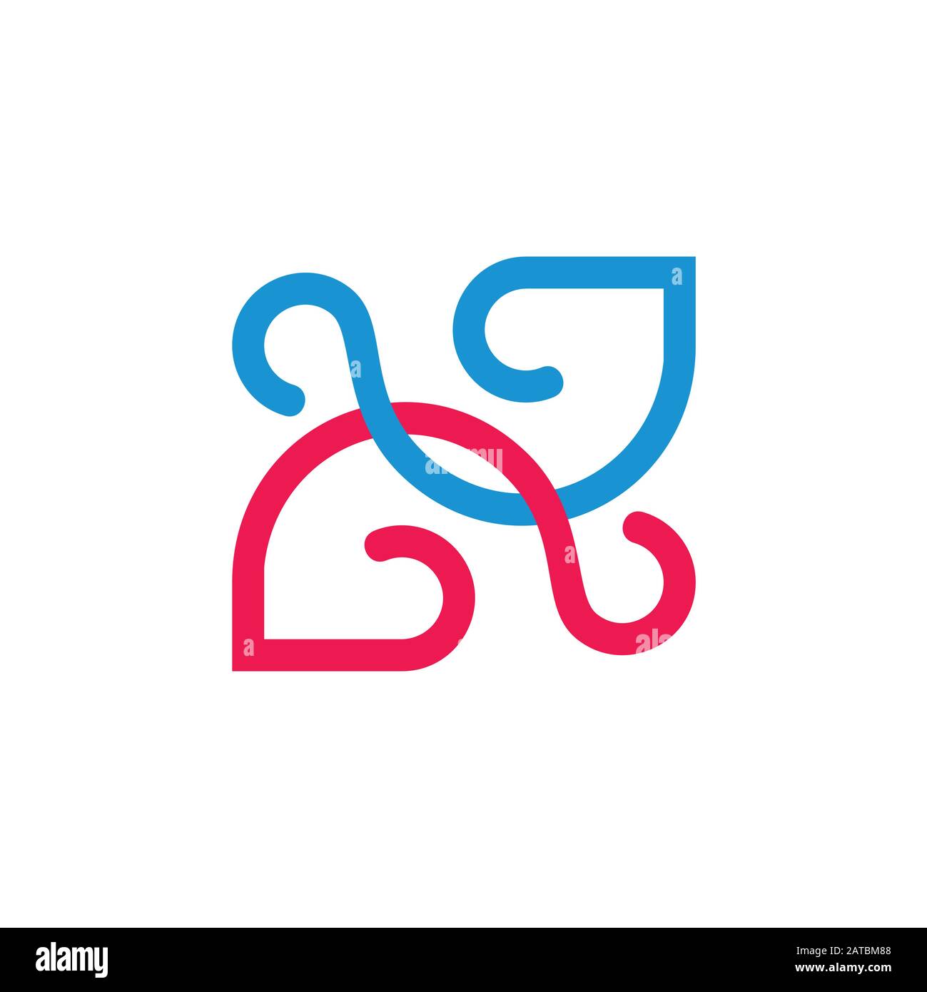 Line loop Stock Vector Images - Alamy