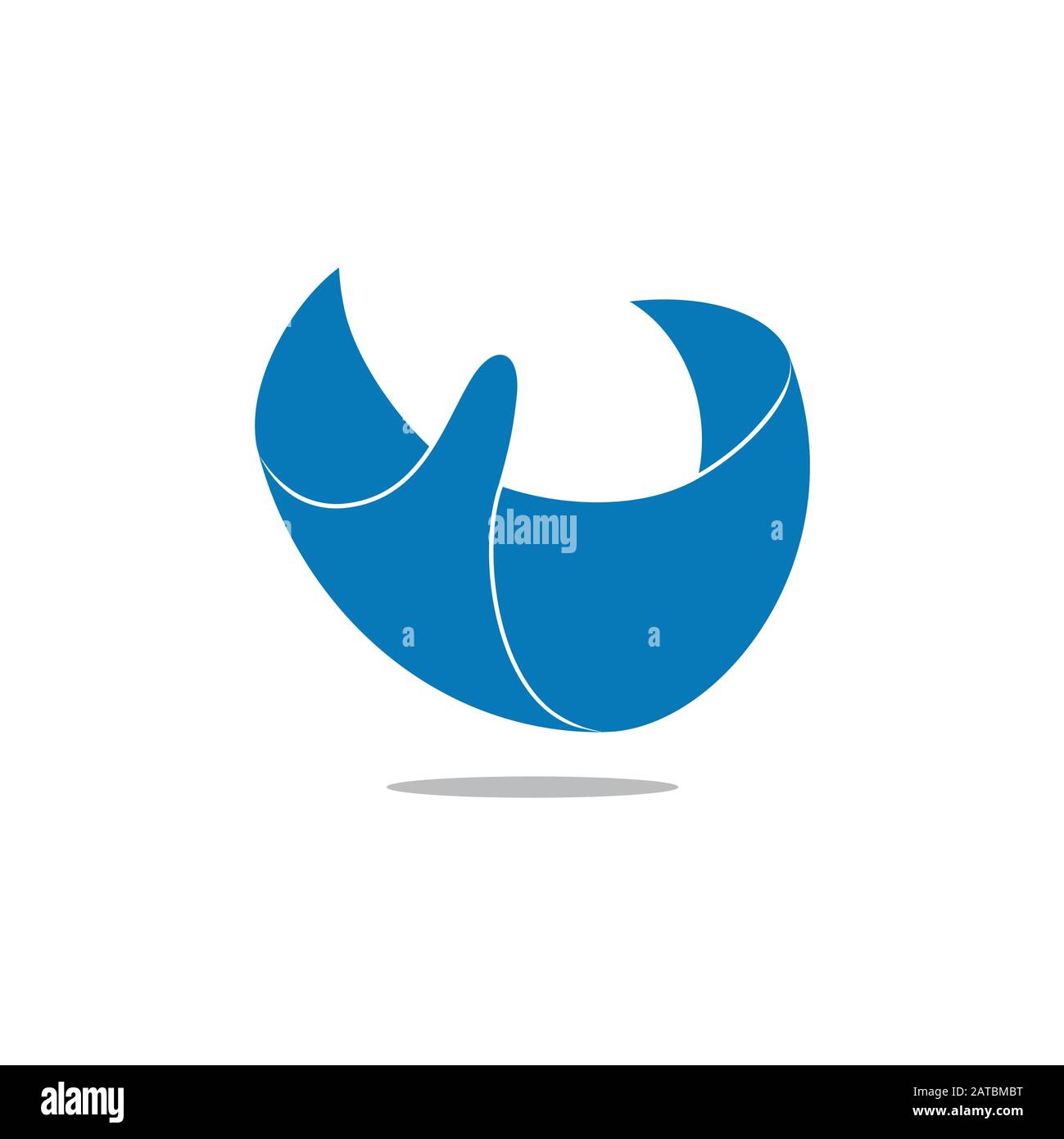 abstract 3d carpet fly motion logo vector Stock Vector Image & Art - Alamy