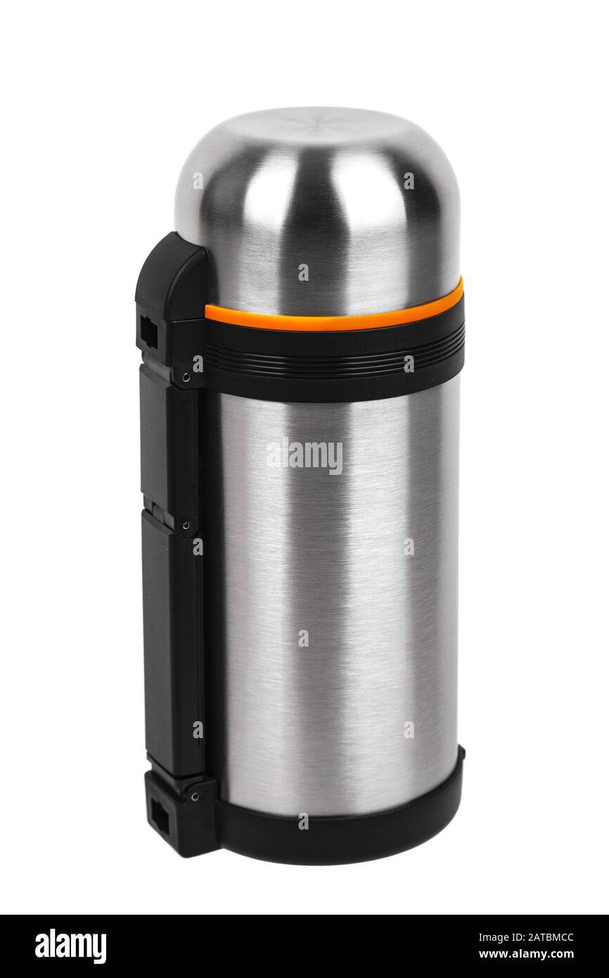 thermos isolated on white background Stock Photo - Alamy