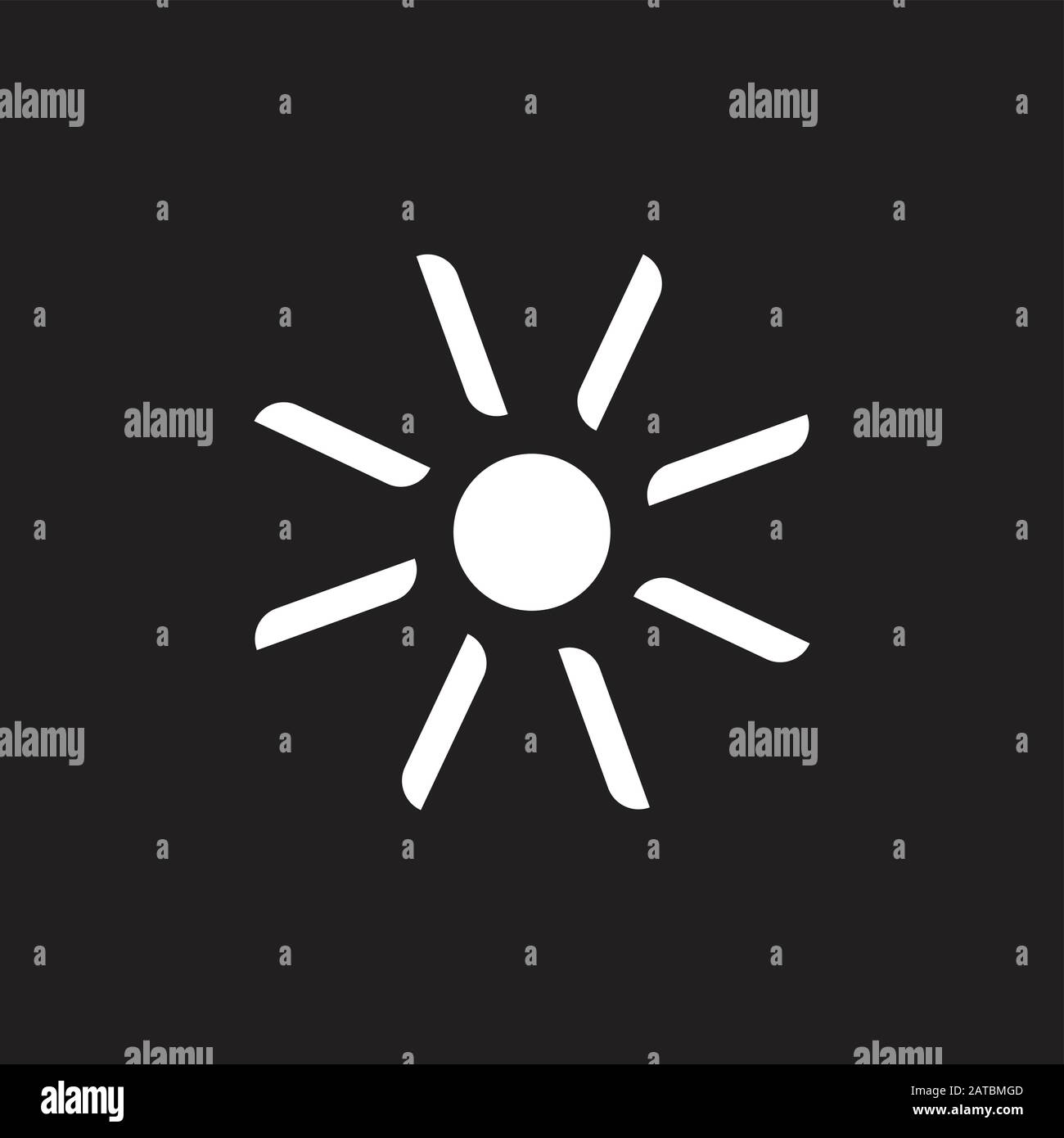 sunrays turbine shape design logo vector Stock Vector Image & Art - Alamy