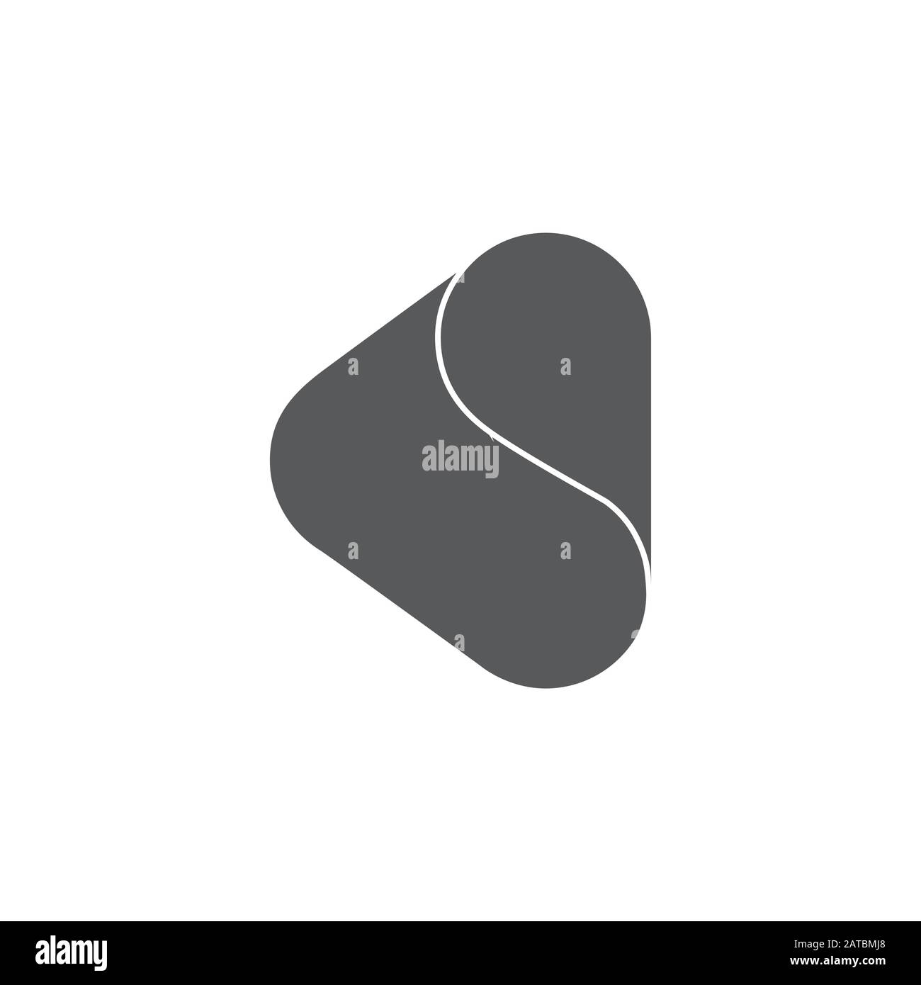 triangle dimensional design clear logo vector Stock Vector Image & Art ...