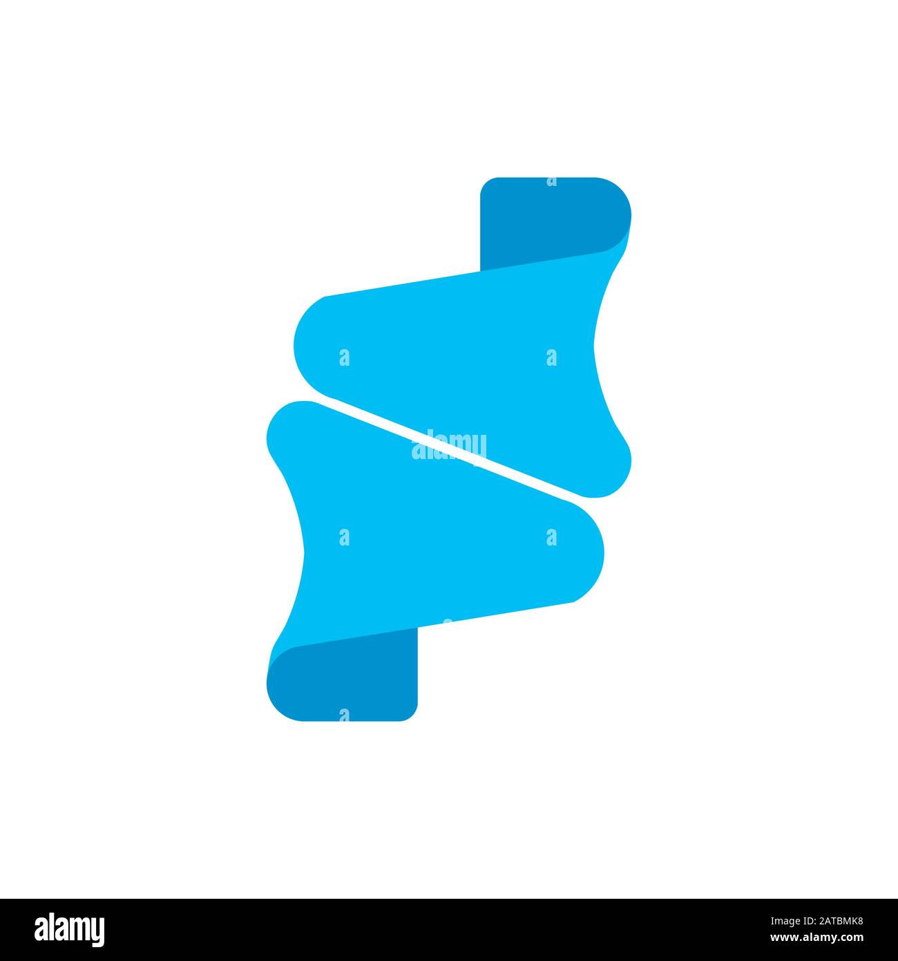 linked arrow 3d logo vector Stock Vector Image & Art - Alamy