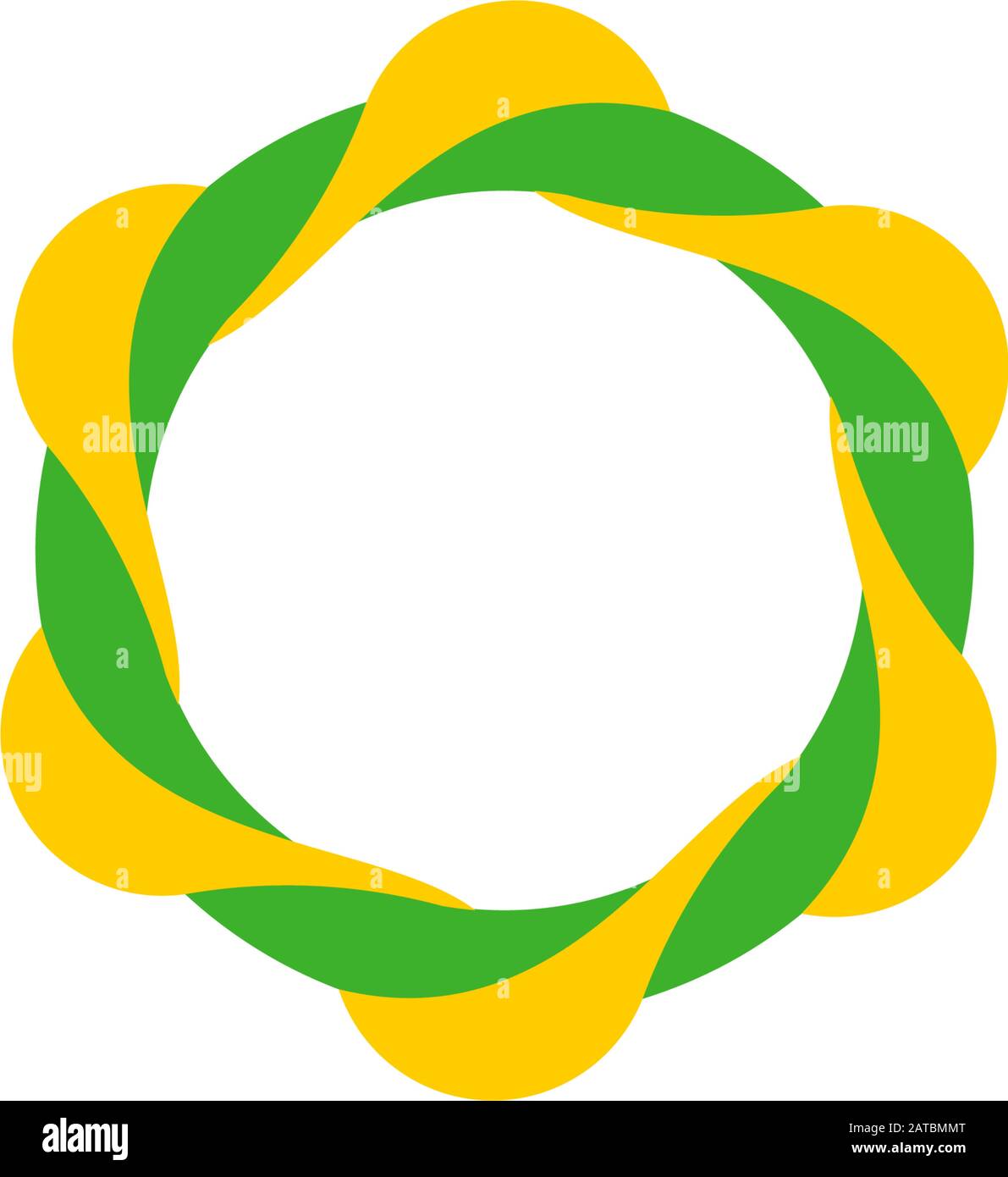 abstract swirl twist curves design motion symbol logo vector Stock ...
