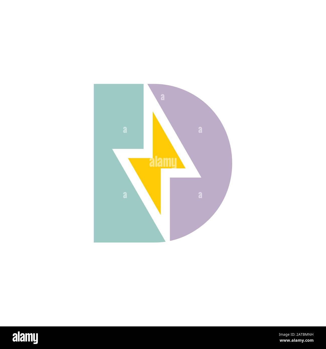 Letter d thunder hi-res stock photography and images - Alamy