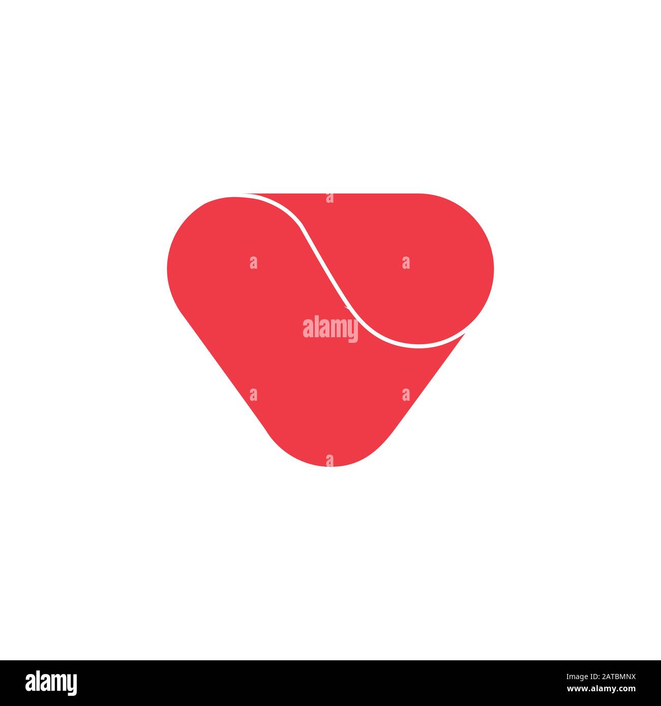 triangle dimensional design clear logo vector Stock Vector Image & Art ...