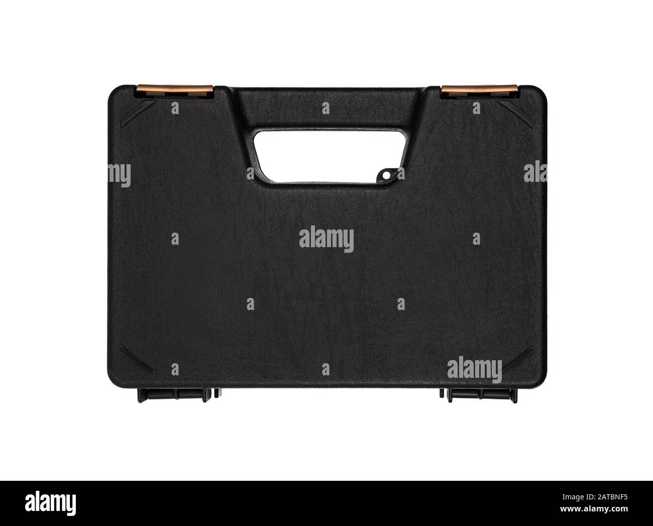 Black plastic case with foam inside. Black plastic hard case for ...