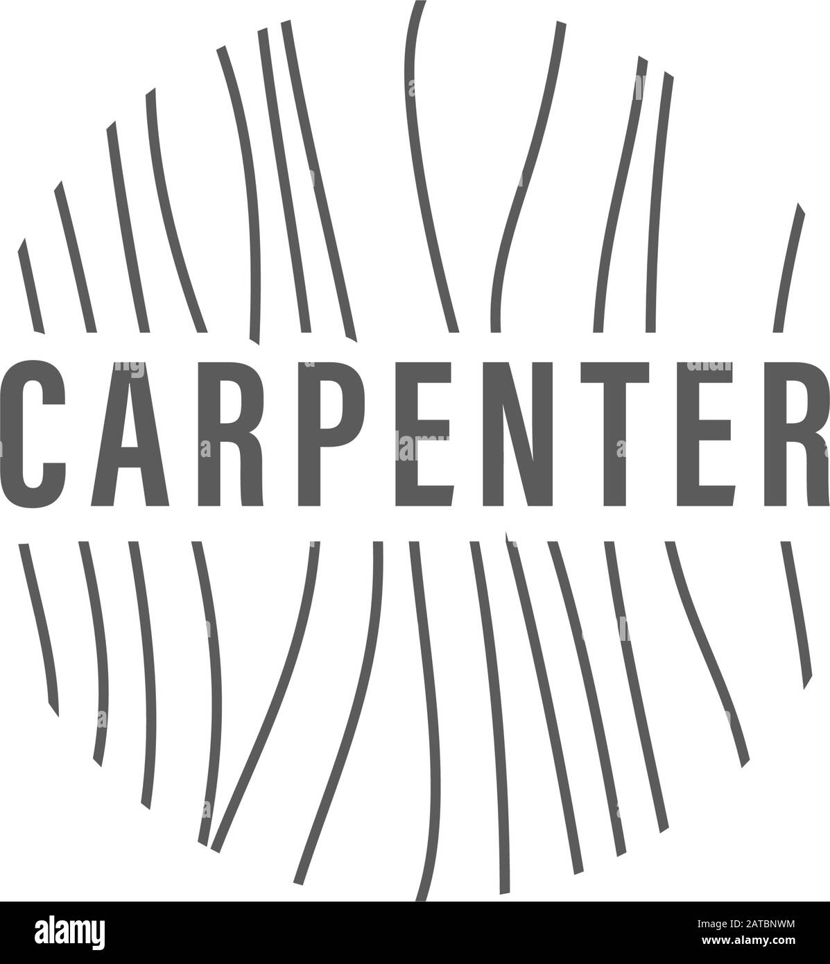 Logo design Concept about Carpenter - Fine Wood - Hand Made ...