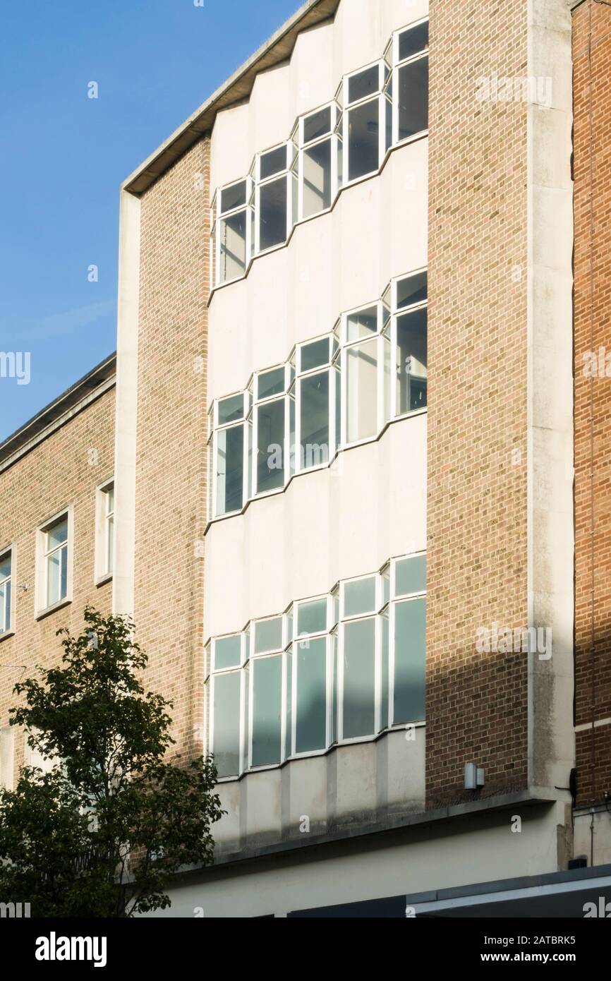 Modernist buildings of the 1950s in the post-war reconstruction of the ...