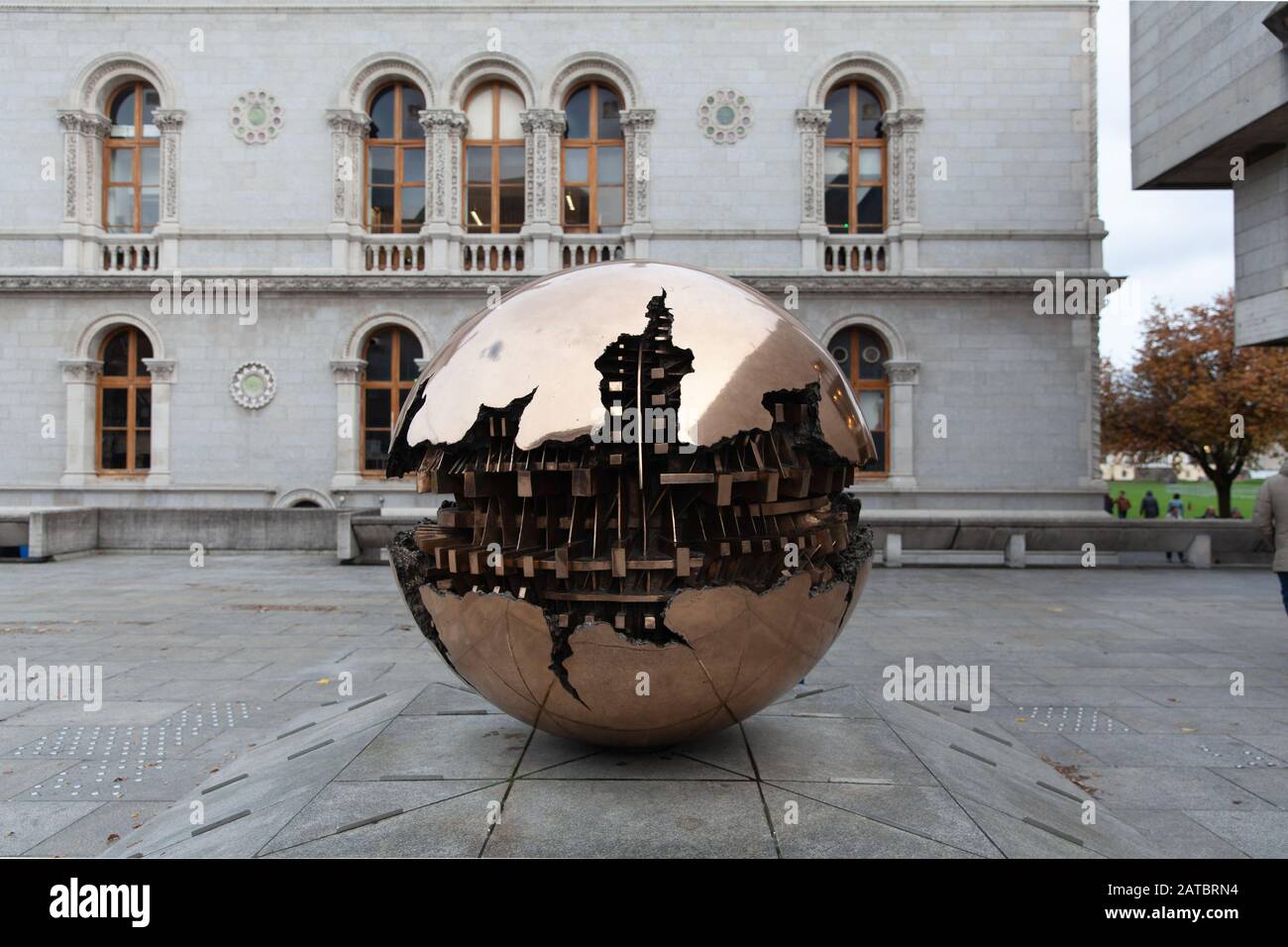Dublin, Ireland - 10 November 2019: Sphere Within Sphere Stock Photo ...