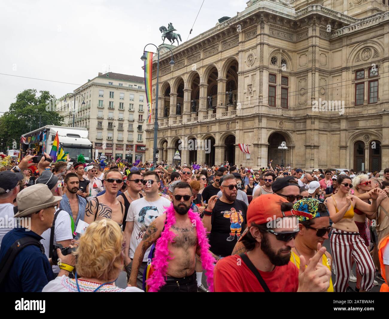 Gay pride vienna austria hi-res stock photography and images - Alamy