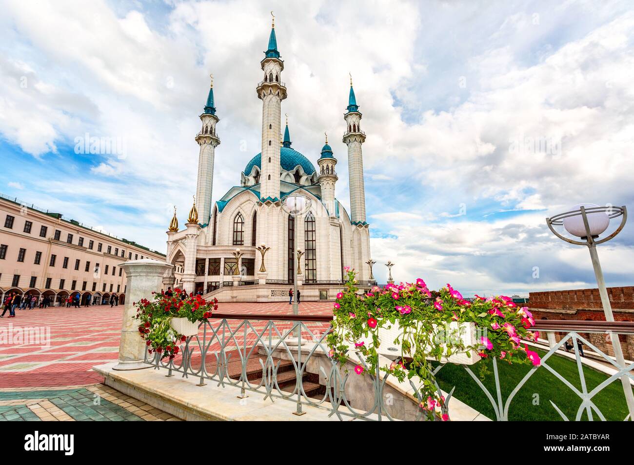 Kazan, Russia - June 10, 2018: Famous Kul Sharif (Kol Sharif, Qol ...