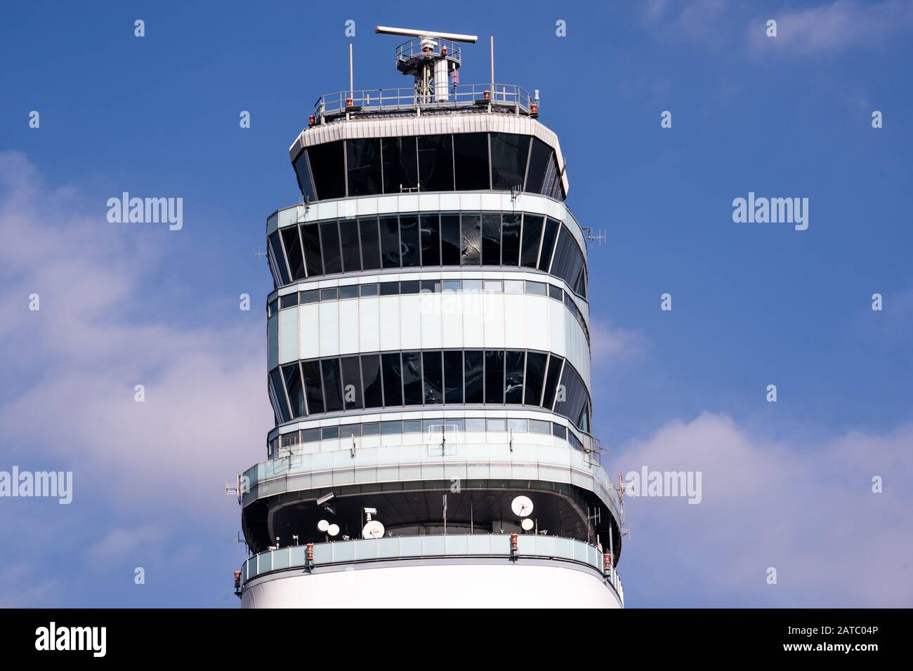 Vienna airport control tower hi-res stock photography and images - Alamy