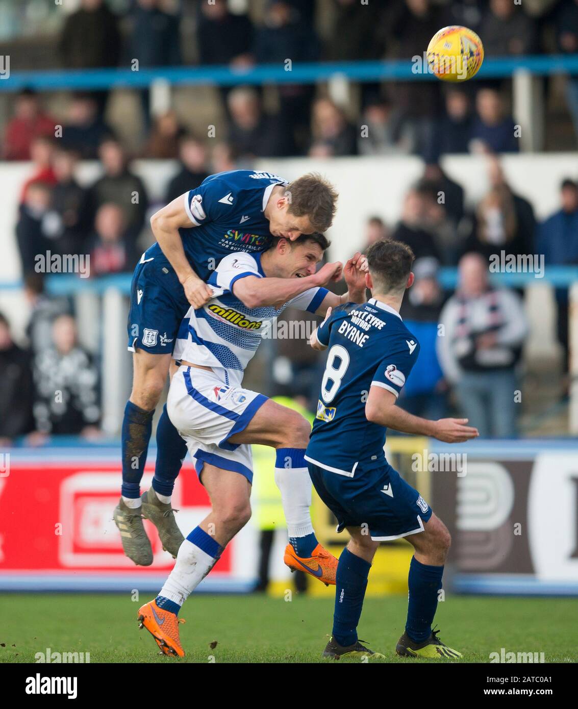Cappielow Park, Greenock, Inverclyde, UK. 1st Feb, 2020. Scottish ...