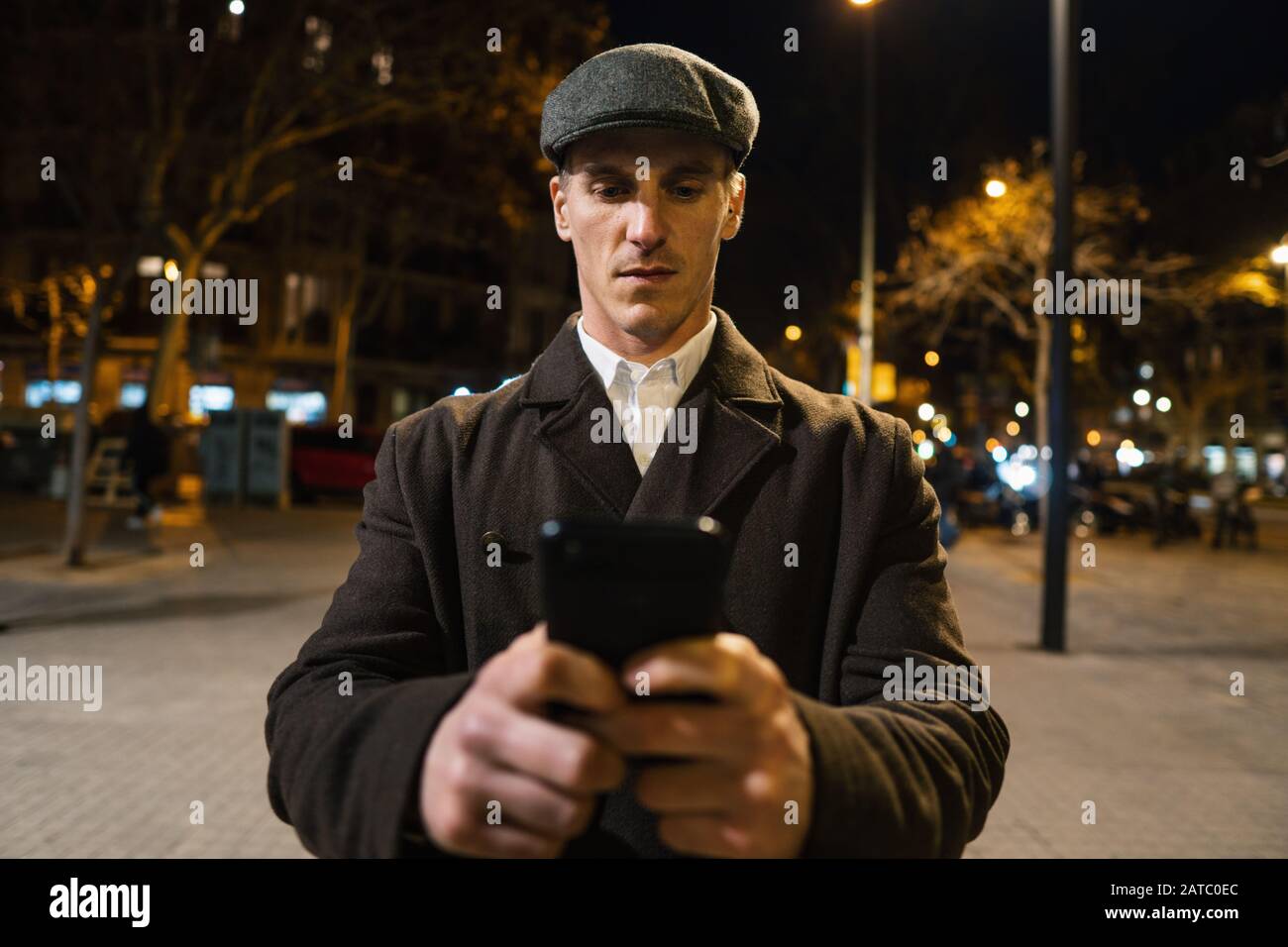 Old Fashion Man from the 1920s england Stock Photo - Alamy