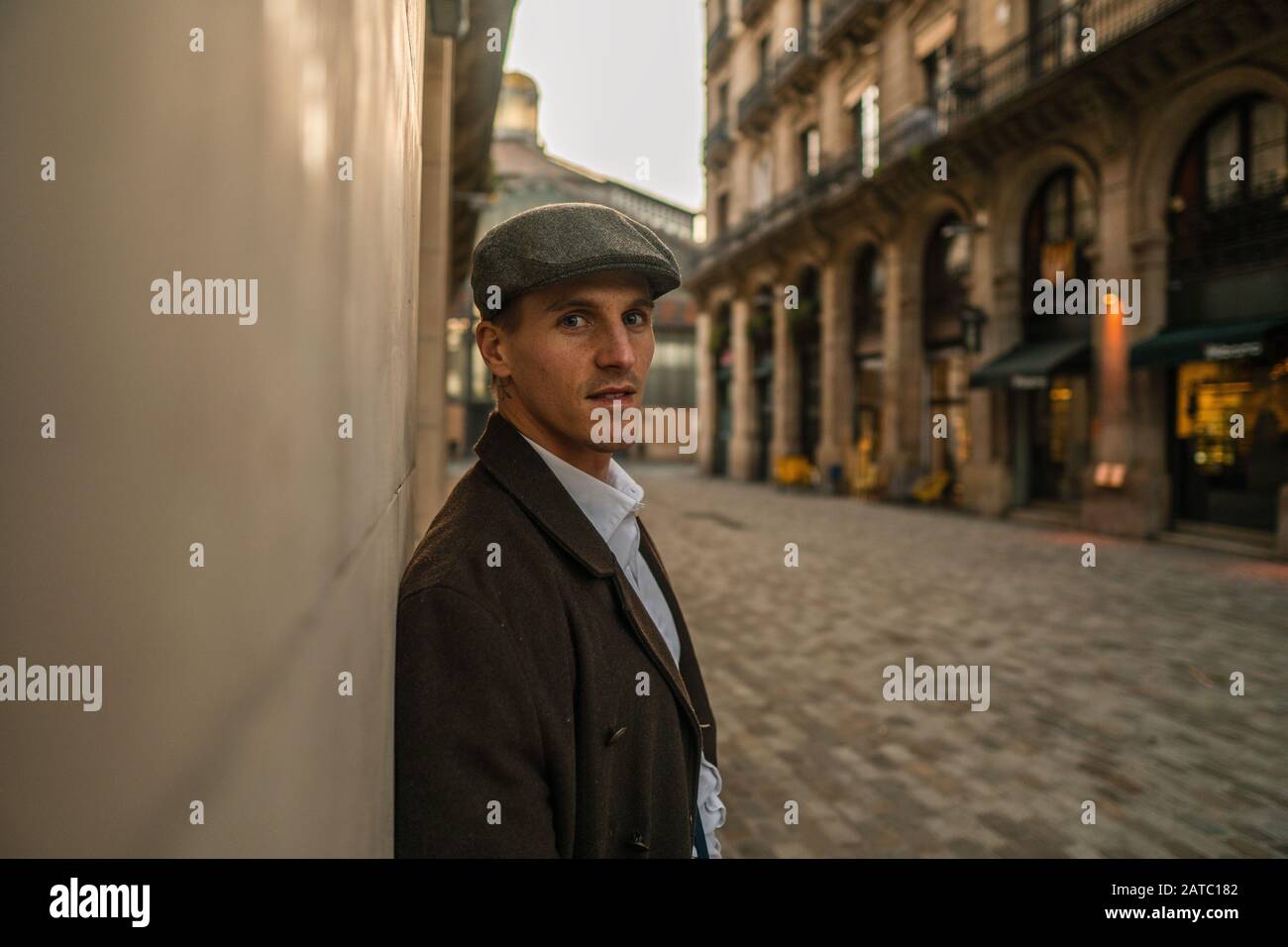 Old Fashion Man from the 1920s england Stock Photo - Alamy