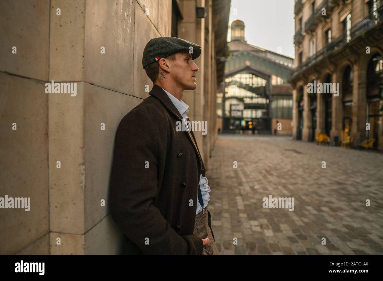 Old Fashion Man from the 1920s england Stock Photo - Alamy
