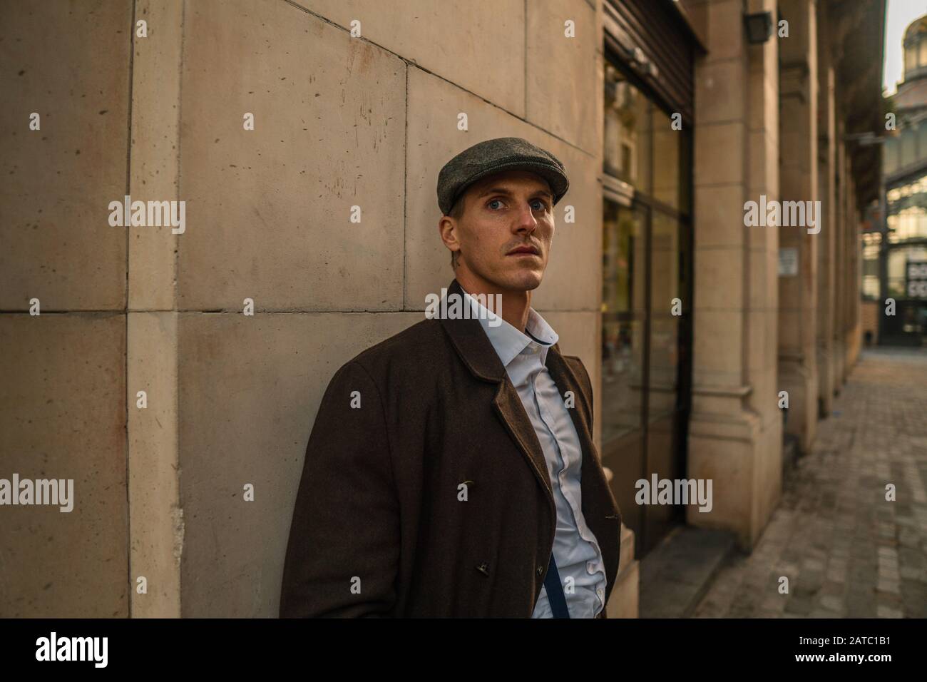 Old Fashion Man from the 1920s england Stock Photo - Alamy