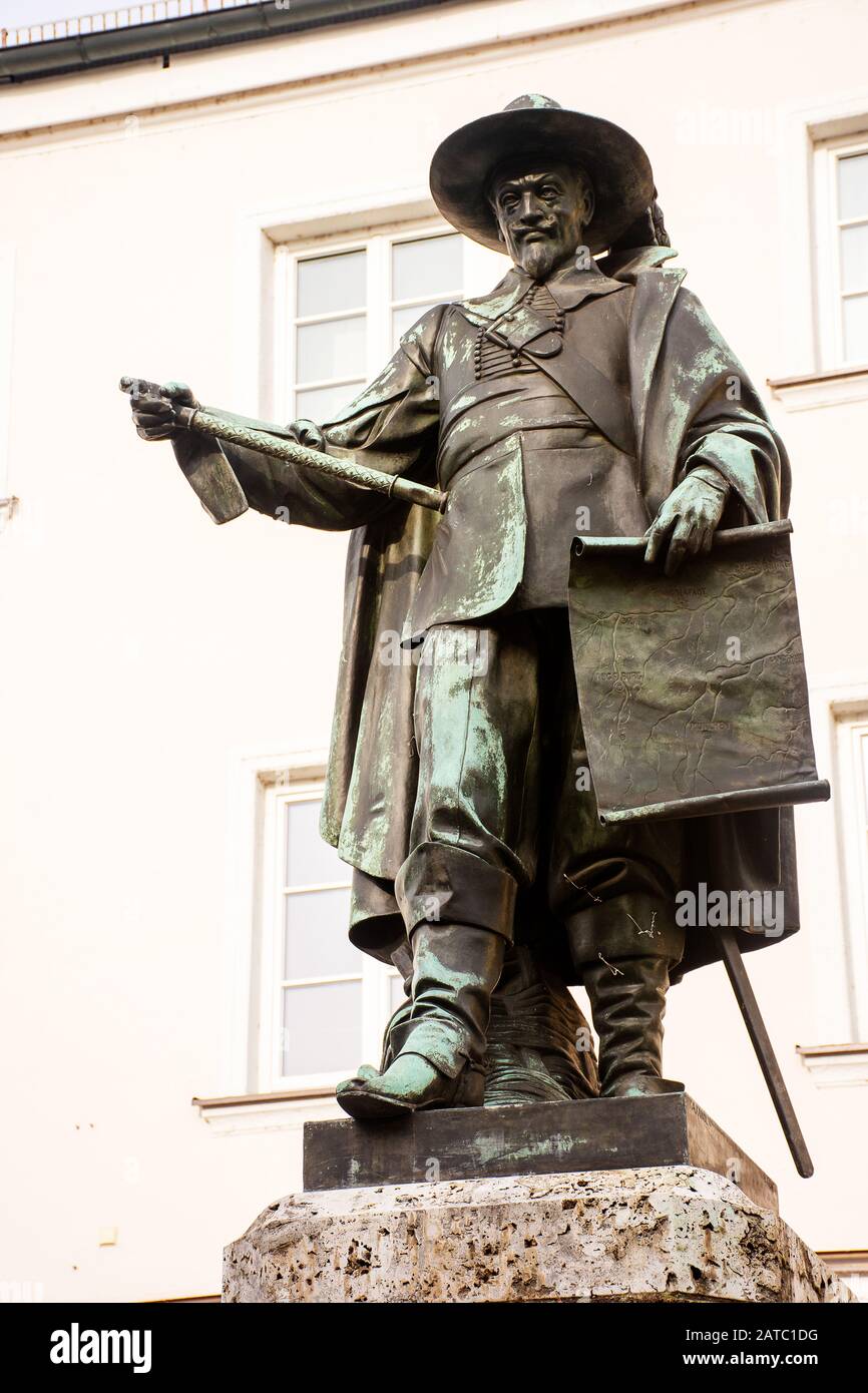 Rain am Lech • Ldkr. Donau-Ries, Schwaben, Bayern, Deutschland Stock ...