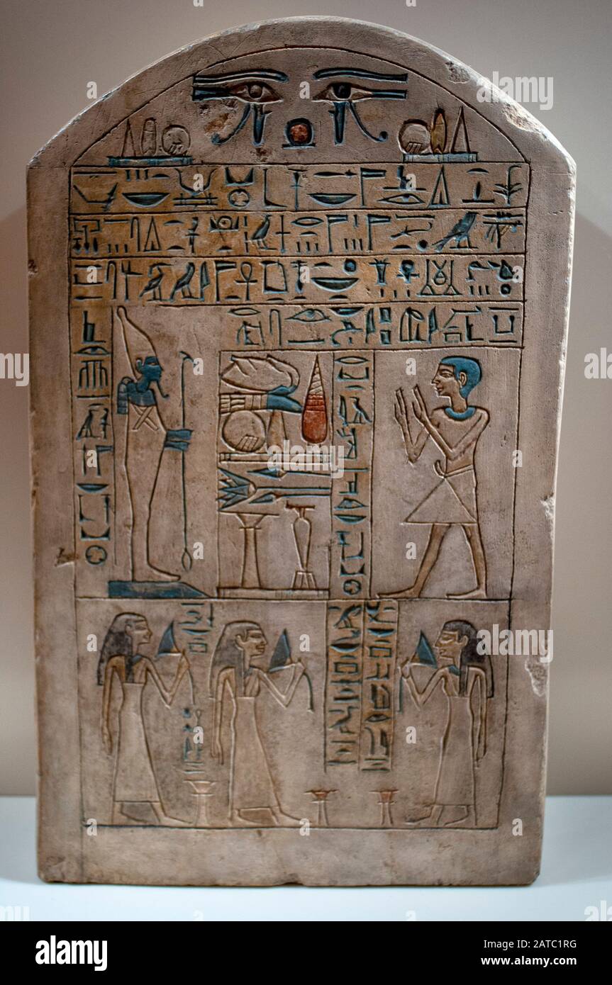 Inside Neues Museum, New Museum, on the Museumsinsel Museum Island ...