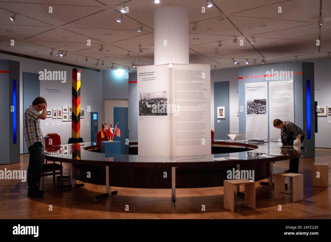Interior of Modern extension to German History Museum ( Deutsches ...