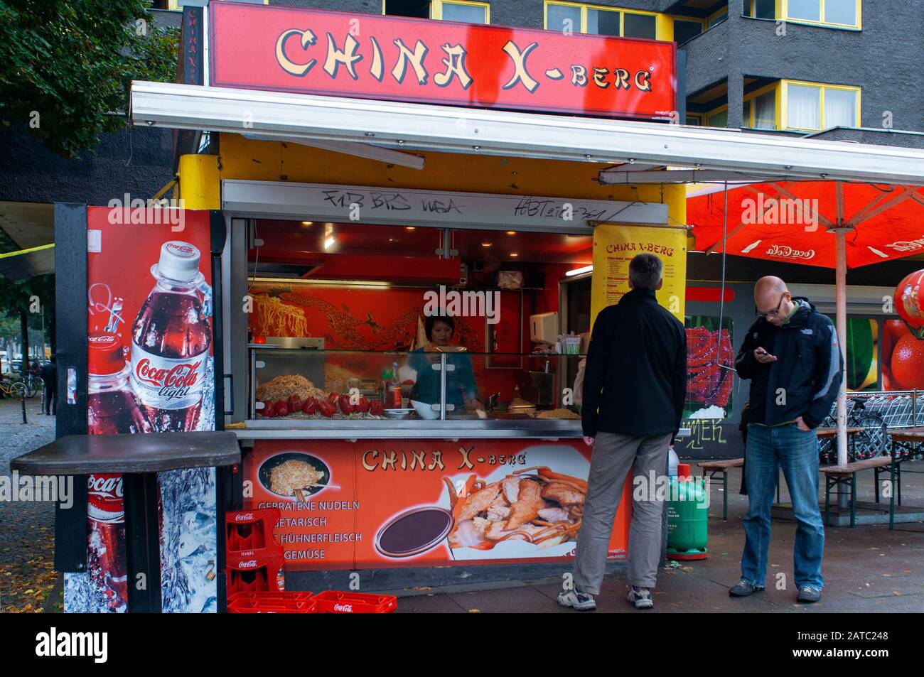 Famous currywurst stand hi-res stock photography and images - Alamy