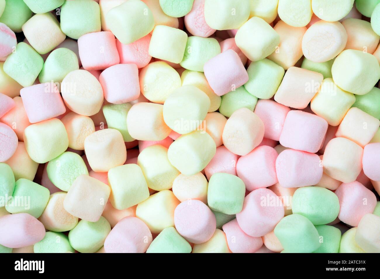 Close capture of marshmallow candy for background uses Stock Photo - Alamy