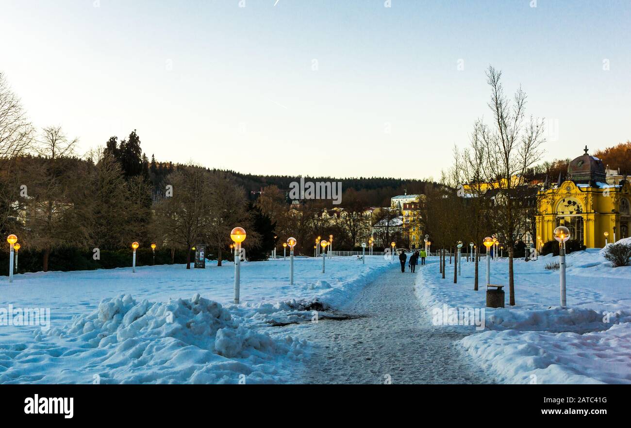Marienbad evening hi-res stock photography and images - Alamy
