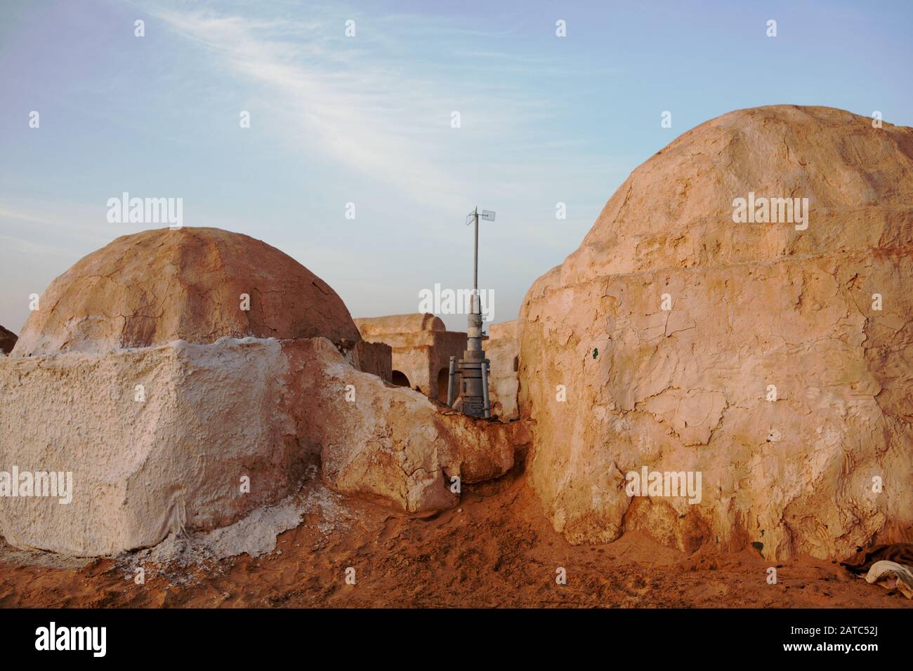 Structures in the Sahara Desert, used as scenes for Star Wars Stock ...