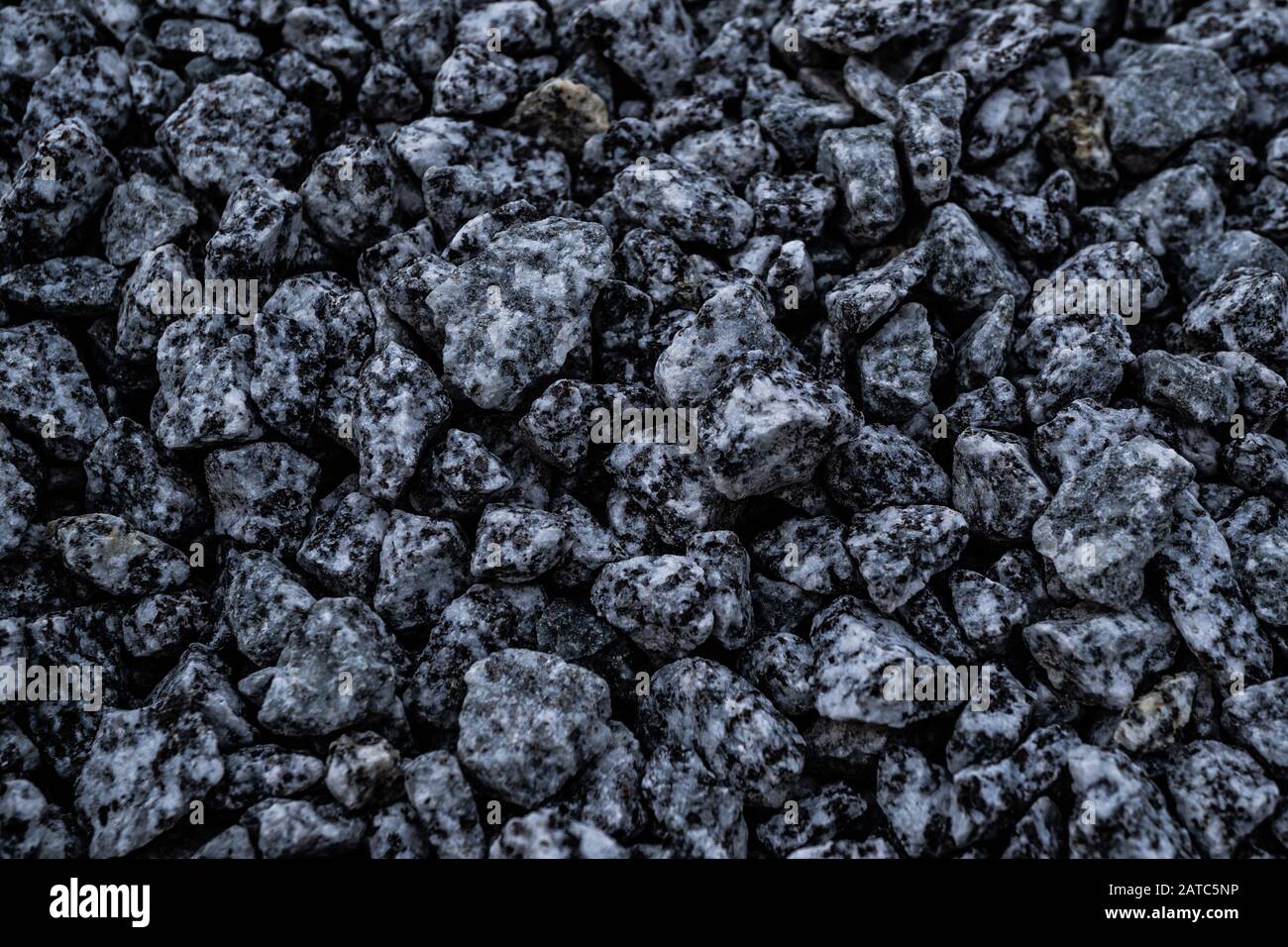 Ground stone grey background of many small stones, Background of stones ...