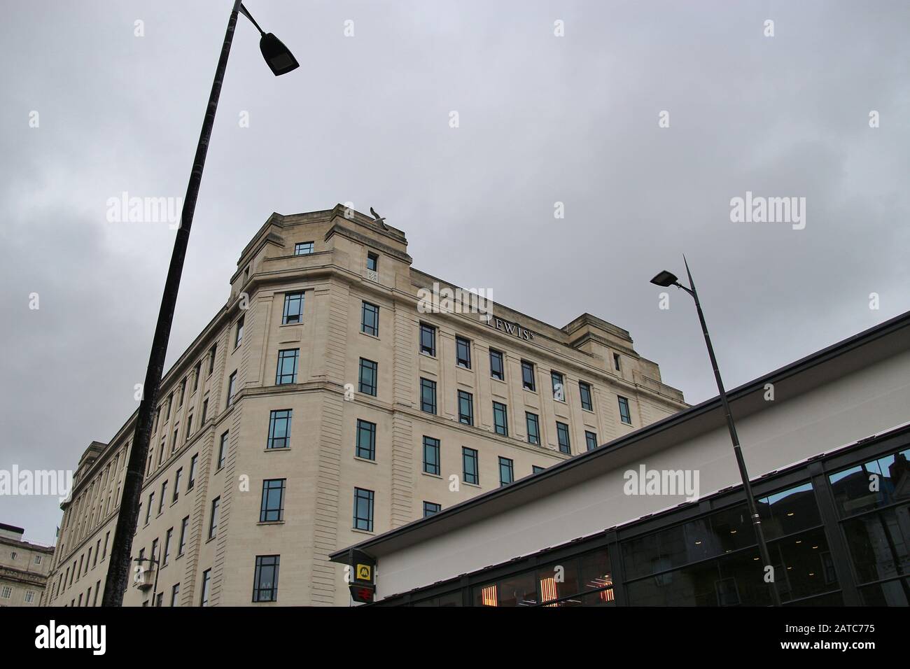Historic Lewis’s department store in Lime Street, next to Liverpool ...