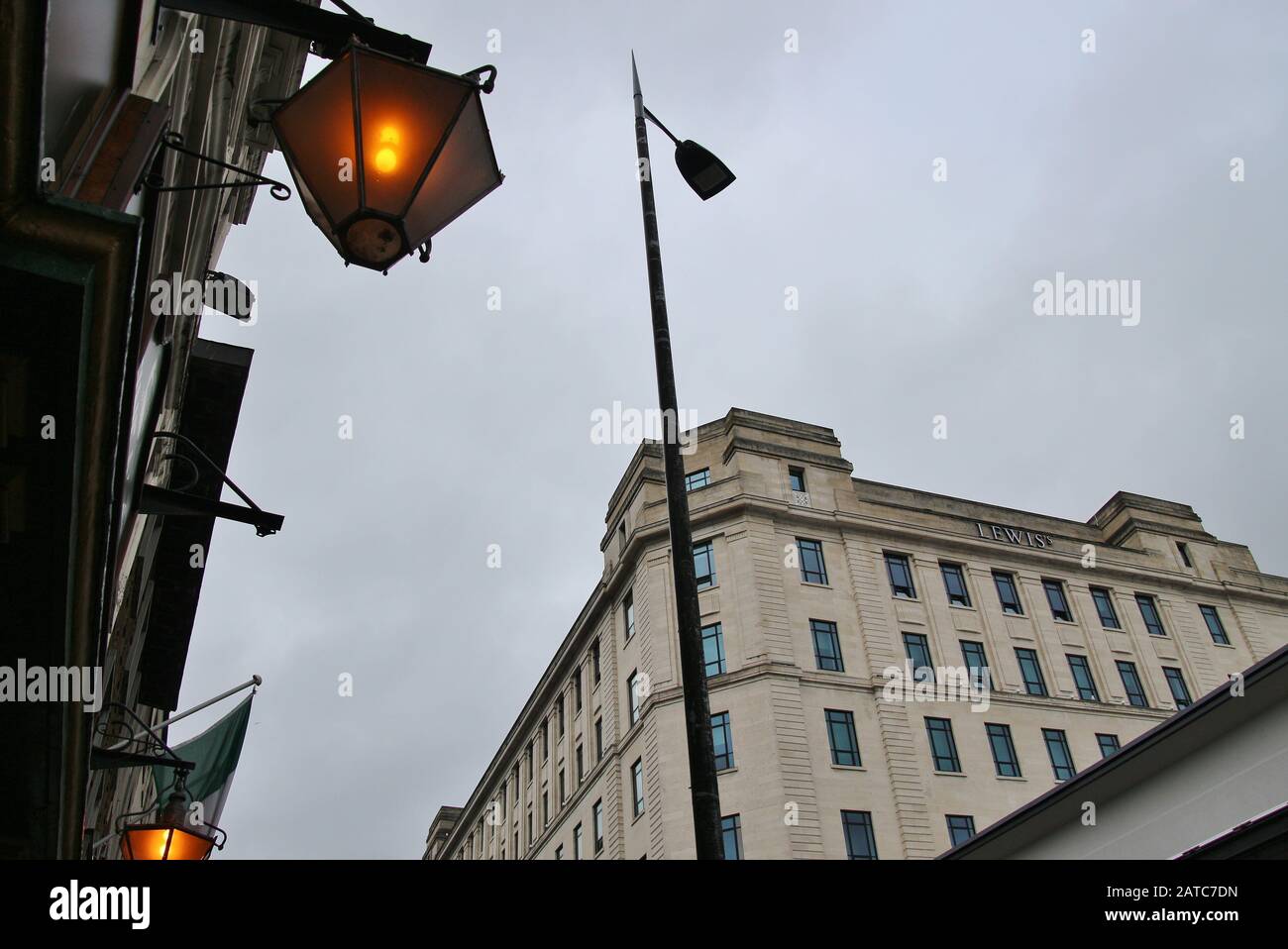 Historic Lewis’s department store in Lime Street, next to Liverpool ...