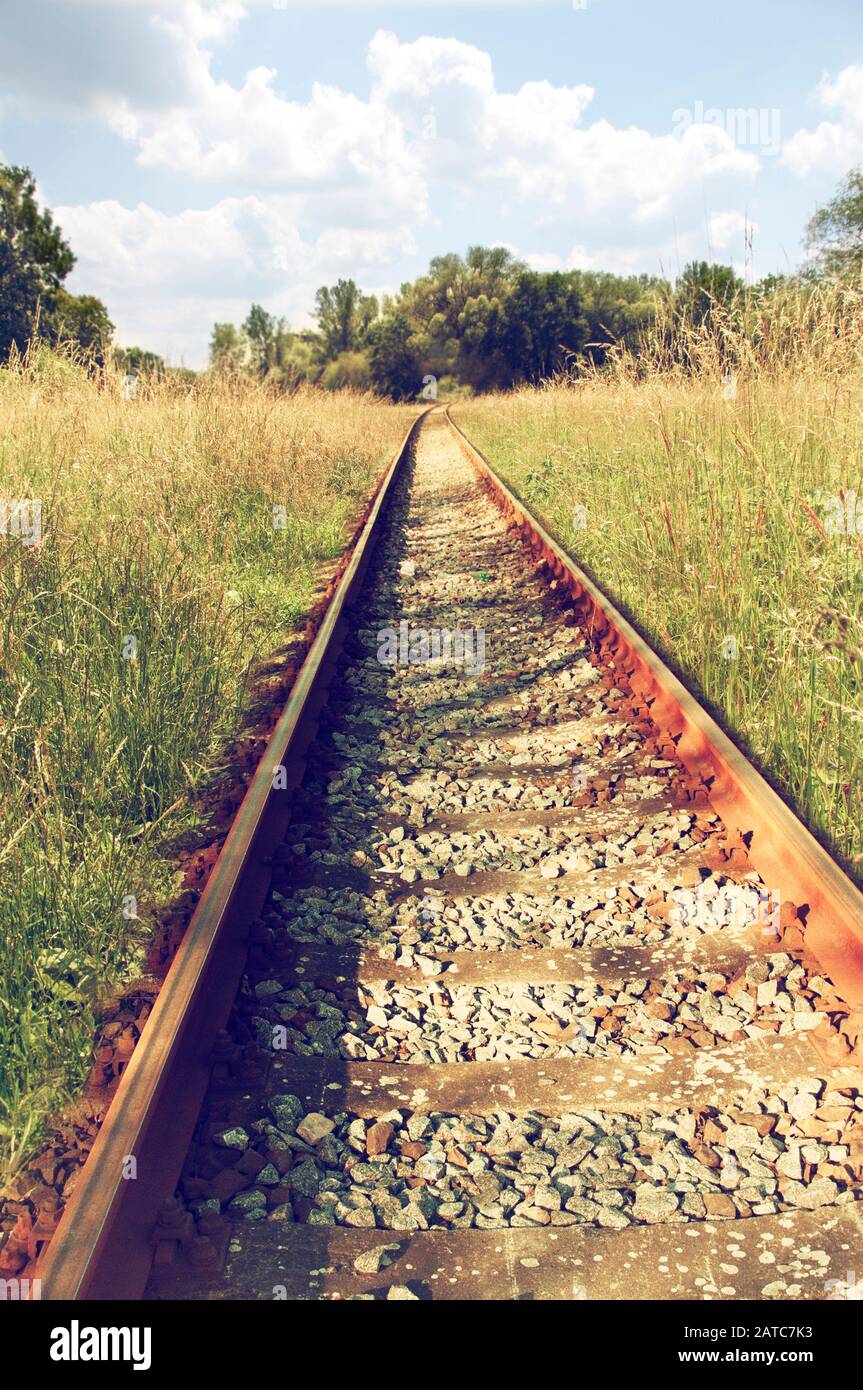 The wild west rail hi-res stock photography and images - Alamy