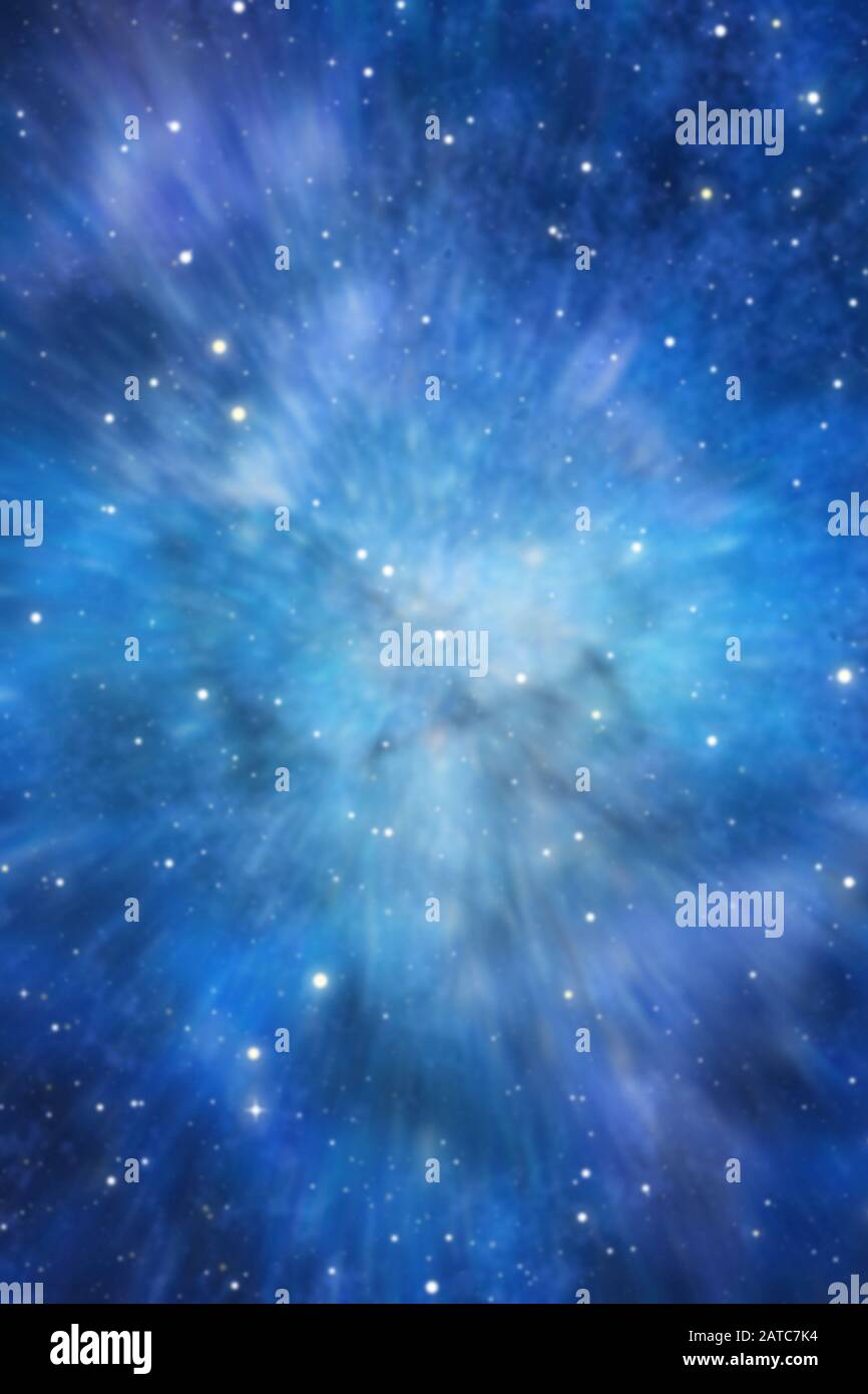 motion blur background of stars, speed of light travel concept Stock ...