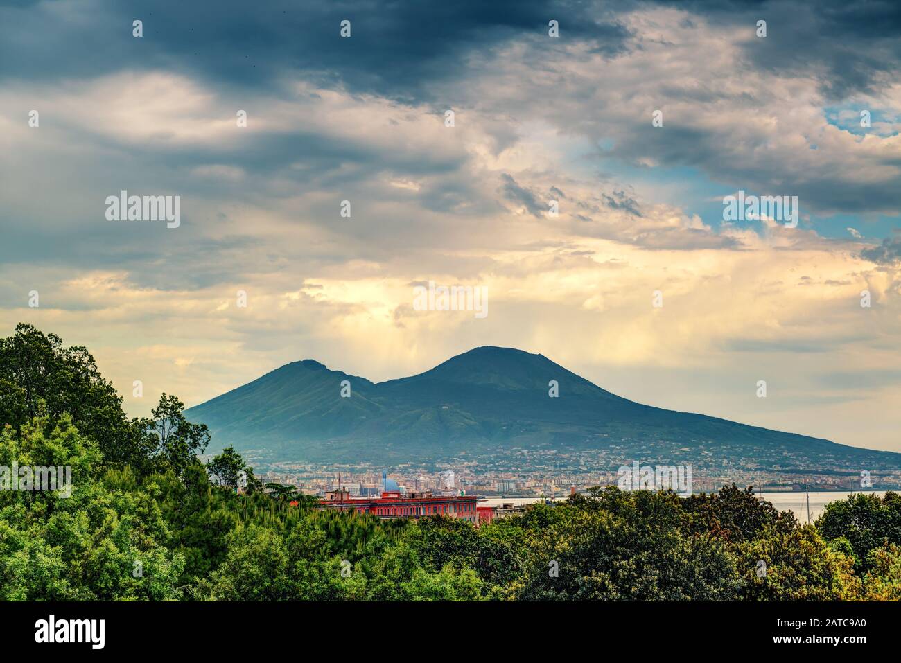 Naples sky italy hi-res stock photography and images - Alamy