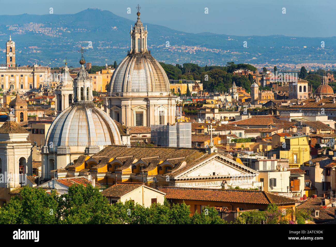 Aerial view rome hi-res stock photography and images - Alamy