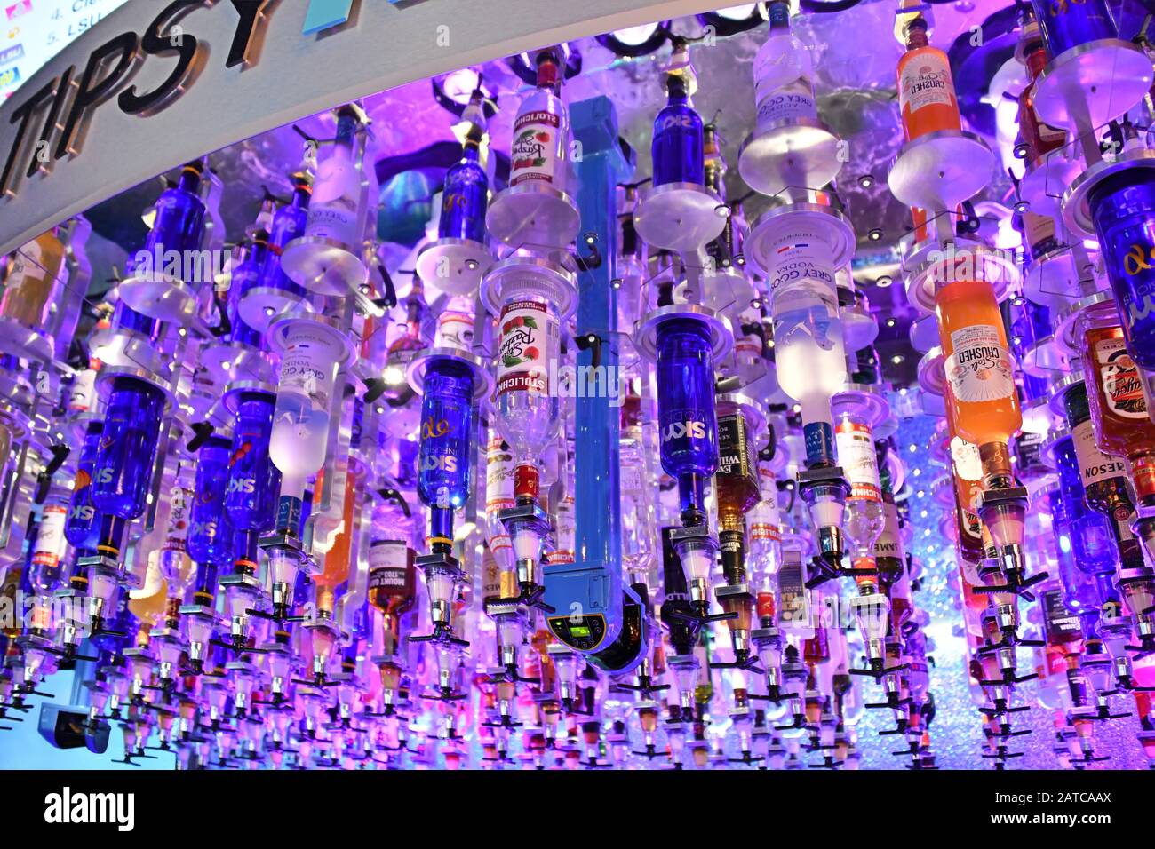 The Tipsy Robot at Planet Hollywood, Las Vegas NV, USA 10- 03-18 The ...