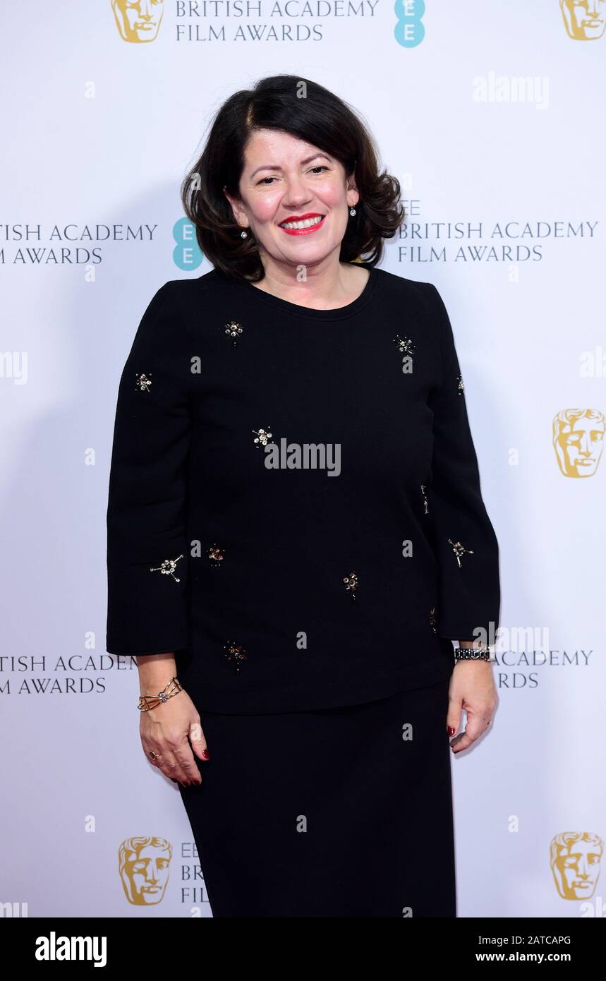 Pippa Harris attending The British Academy Film Awards Nominees' Party ...