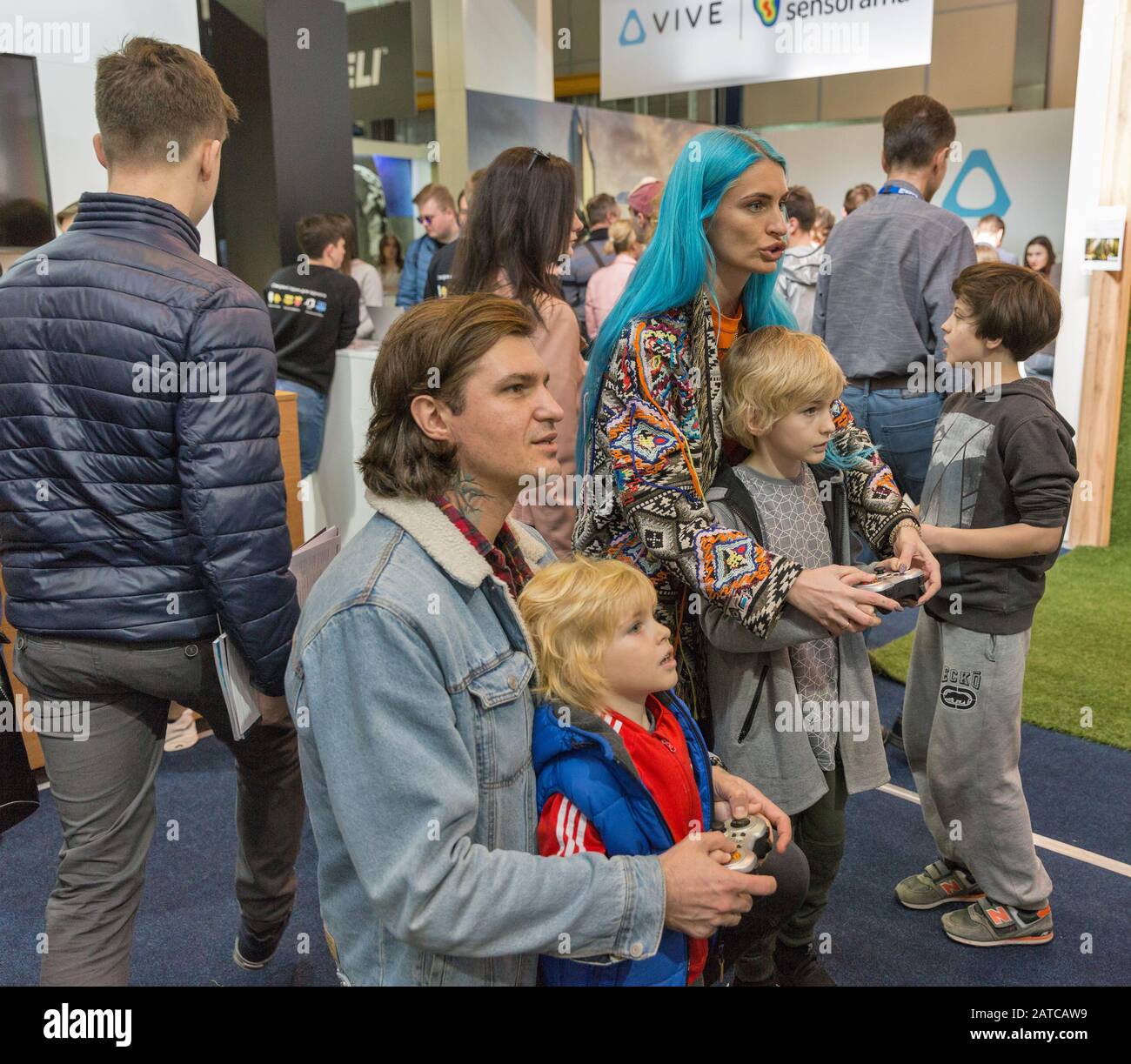 Baby hairs woman hi-res stock photography and images - Alamy