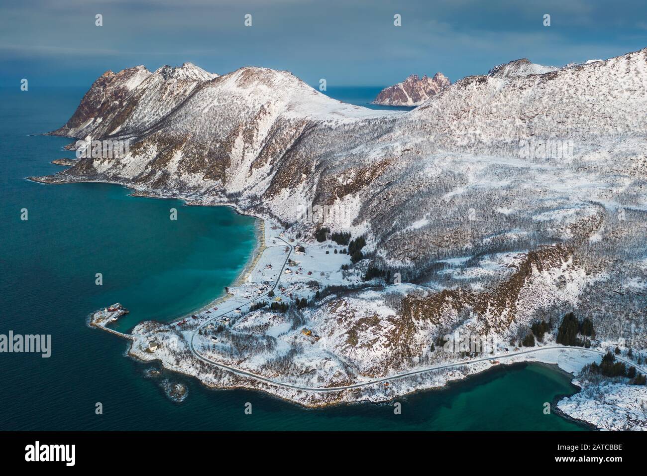 Skaland at Senja, Norway Stock Photo - Alamy